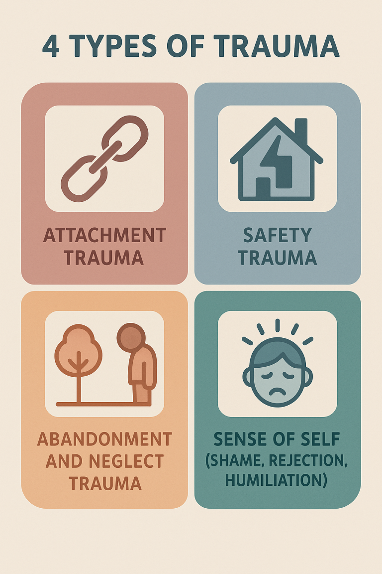 Understanding 4 Types of Trauma and How Therapy Can Help You
